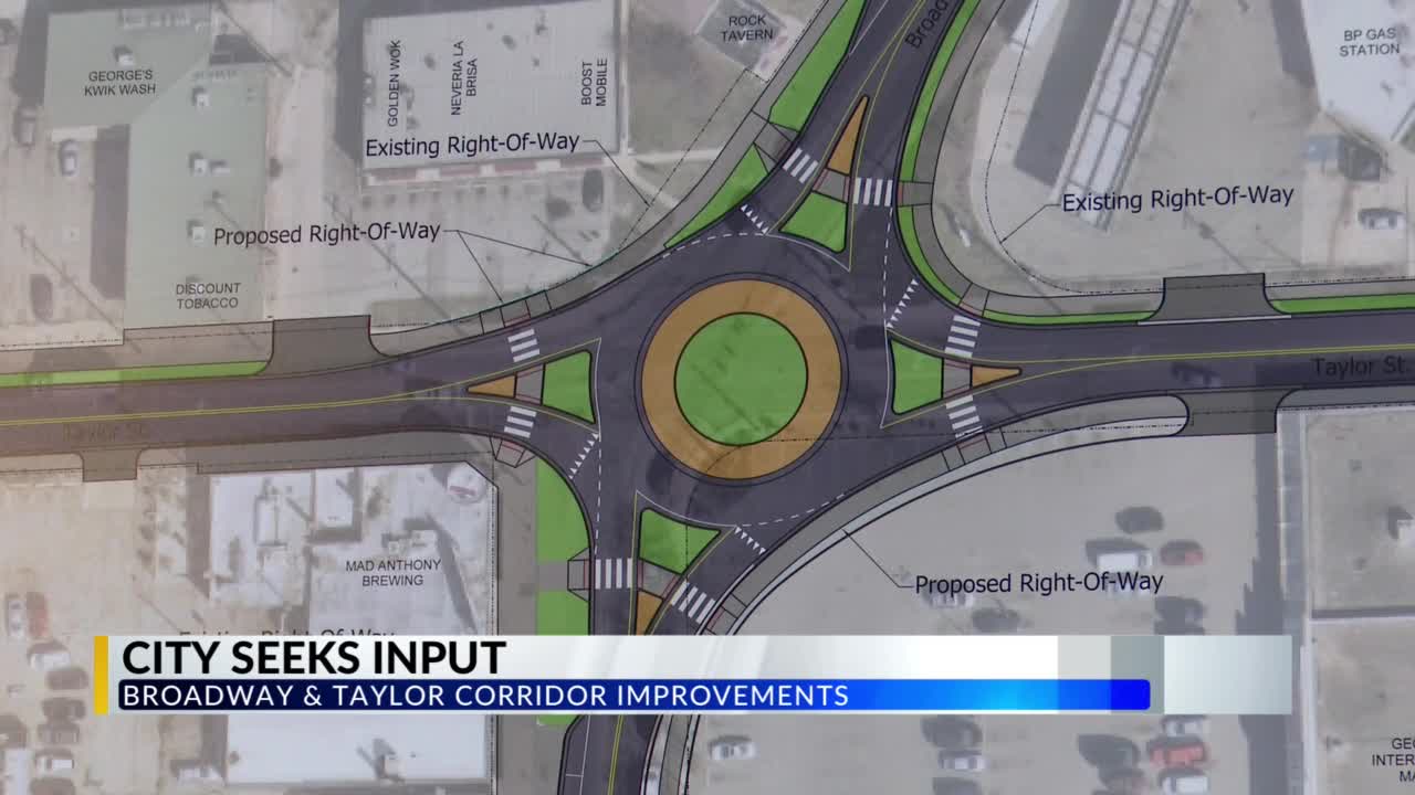 Fort Wayne could see new roundabout at intersection of Broadway, Taylor ...