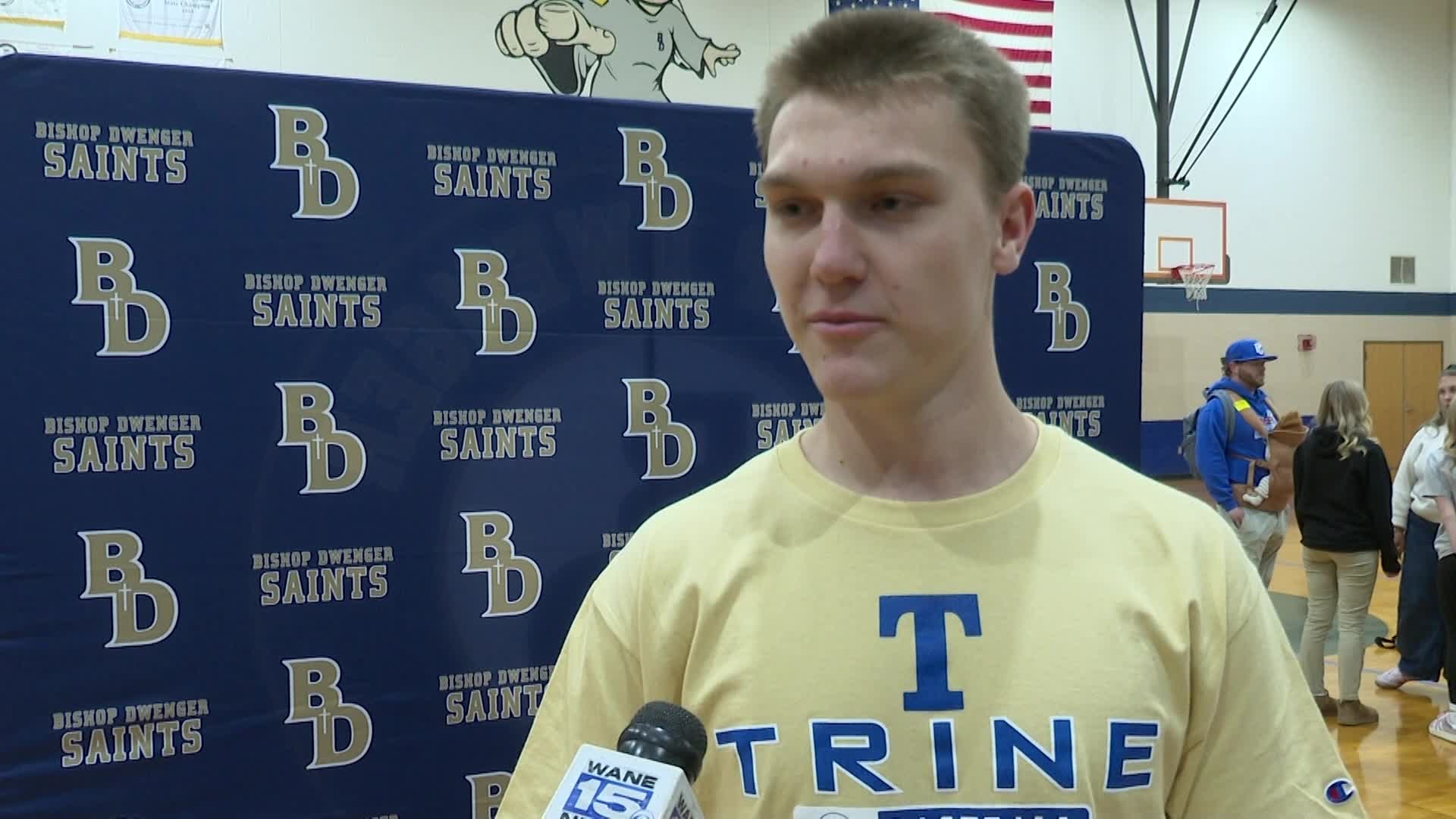Eddie Miller full interview on signing with Trine University baseball ...