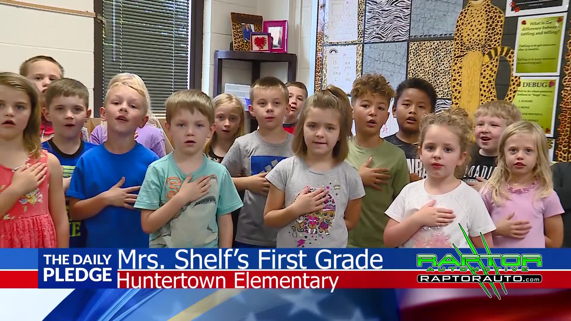 Mrs. Shelf’s 1st grade class – WANE 15