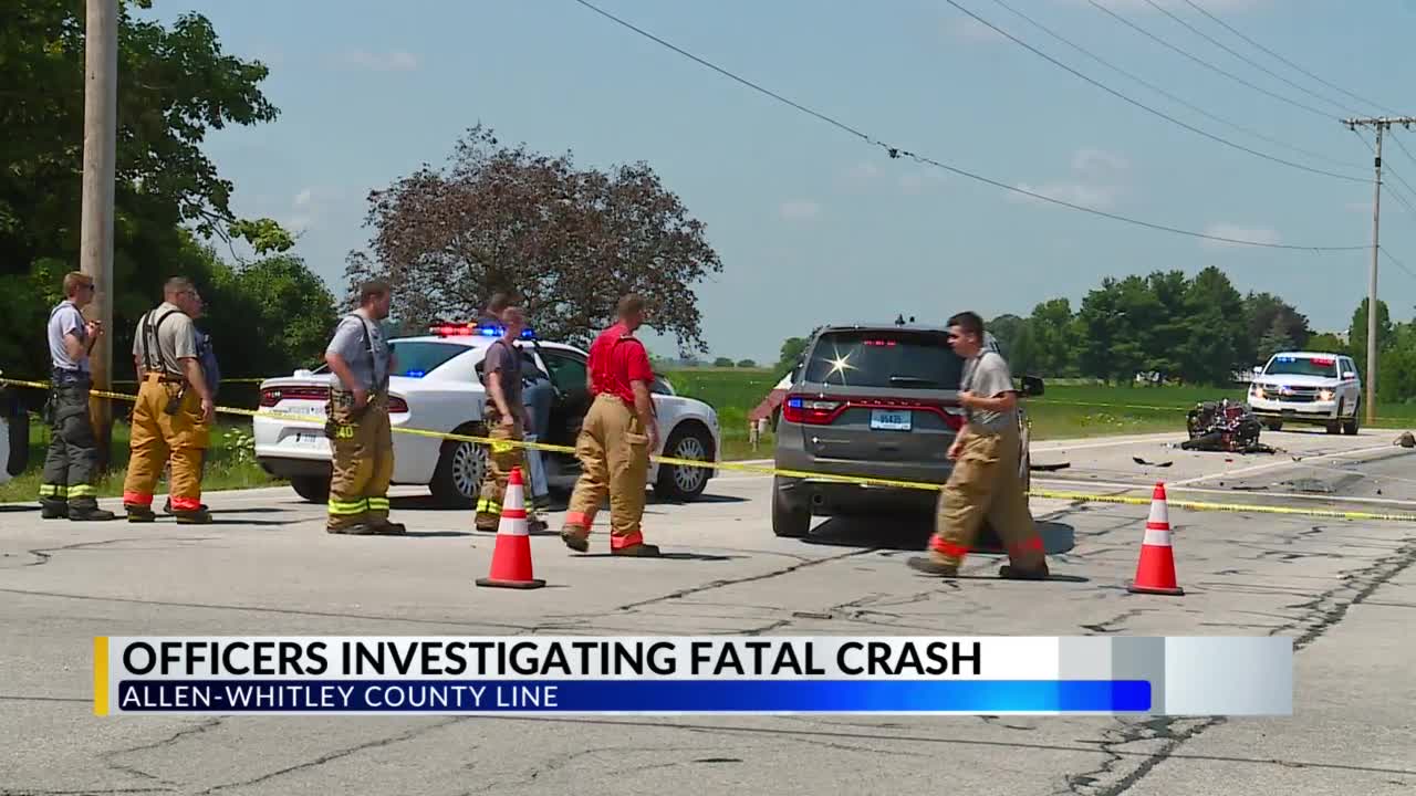 Officers investigate fatal motorcycle crash on Allen-Whitley county ...