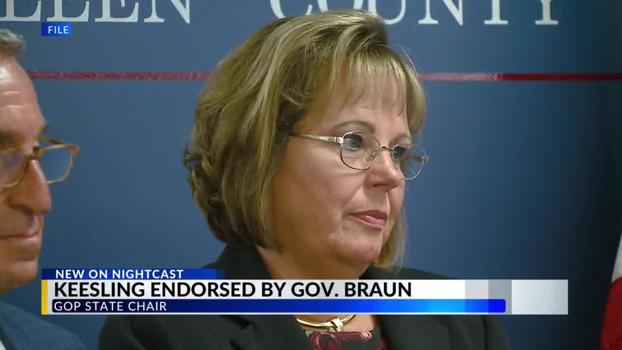 Lana Keesling endorsed by Gov. Braun for Indiana Republican Party chair – WANE 15