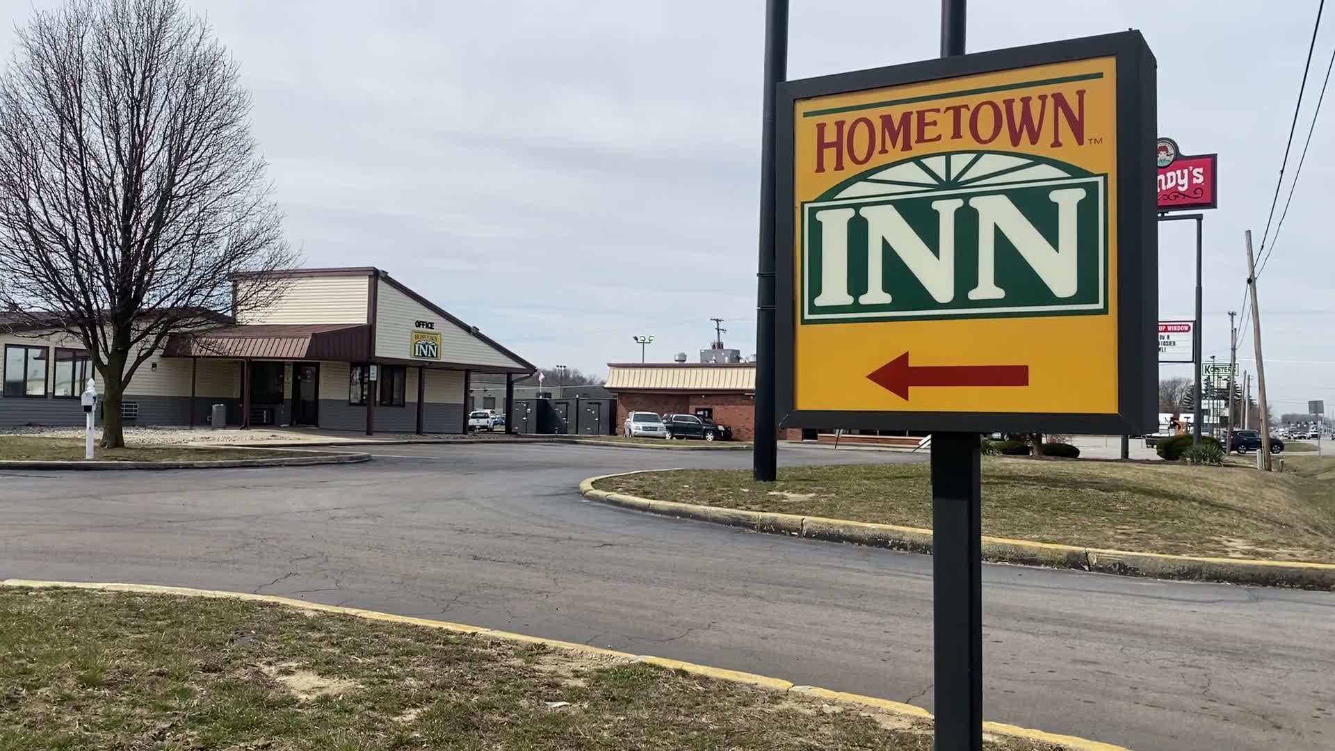 Hometown Inn sign – WANE 15