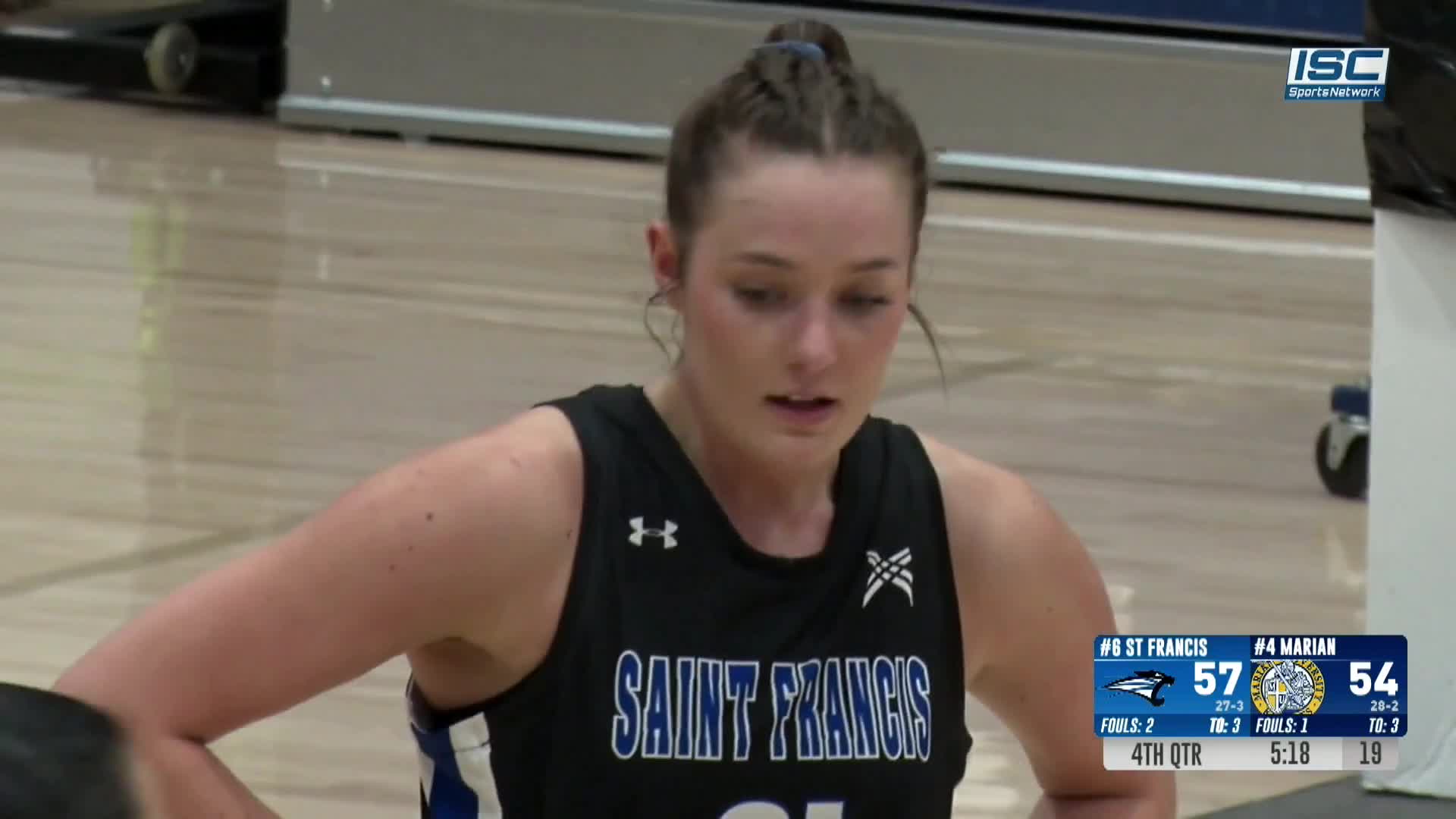 No. 6 Saint Francis can’t close out No. 4 Marian in Crossroads League ...