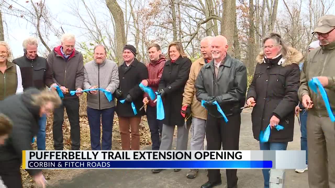 DNR, Allen County celebrate completion of Pufferbelly Trail extension ...