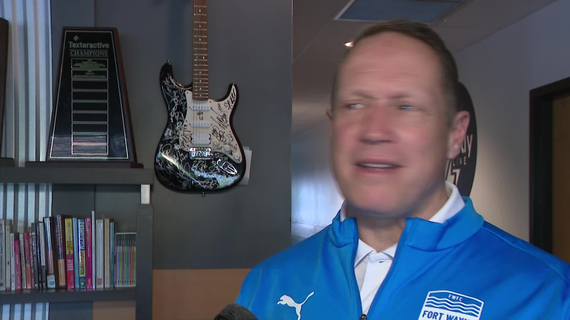 Fort Wayne FC head coach Mike Avery media day interview 5/7/2025 – WANE 15