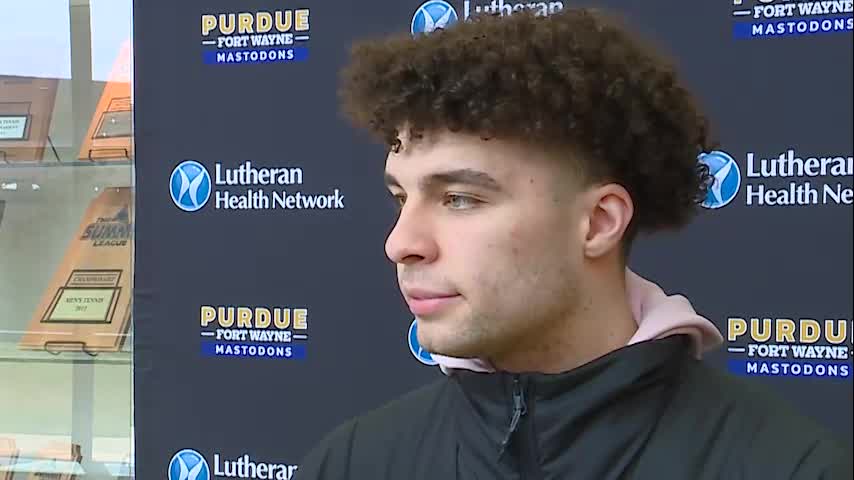 Jalen Jackson full interview to preview Purdue Fort Wayne’s CIT game vs ...