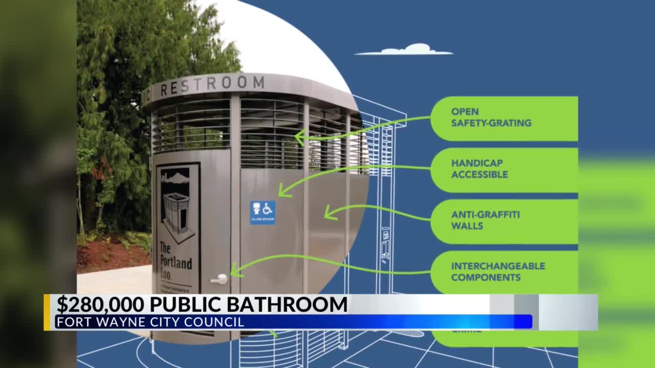 ‘The Portland Loo’: $280,000 bathroom set for downtown FW – WANE 15