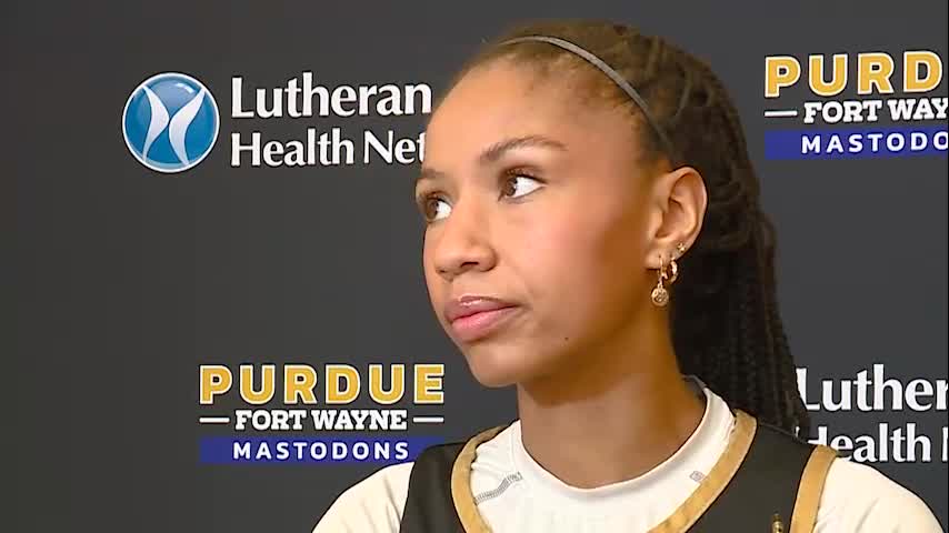 Shayla Sellers full interview at Mastodons basketball practice on 3/6 ...