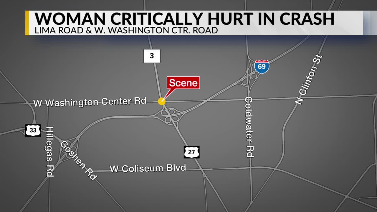 3 vehicle crash on Lima Road leaves woman with life-threatening ...