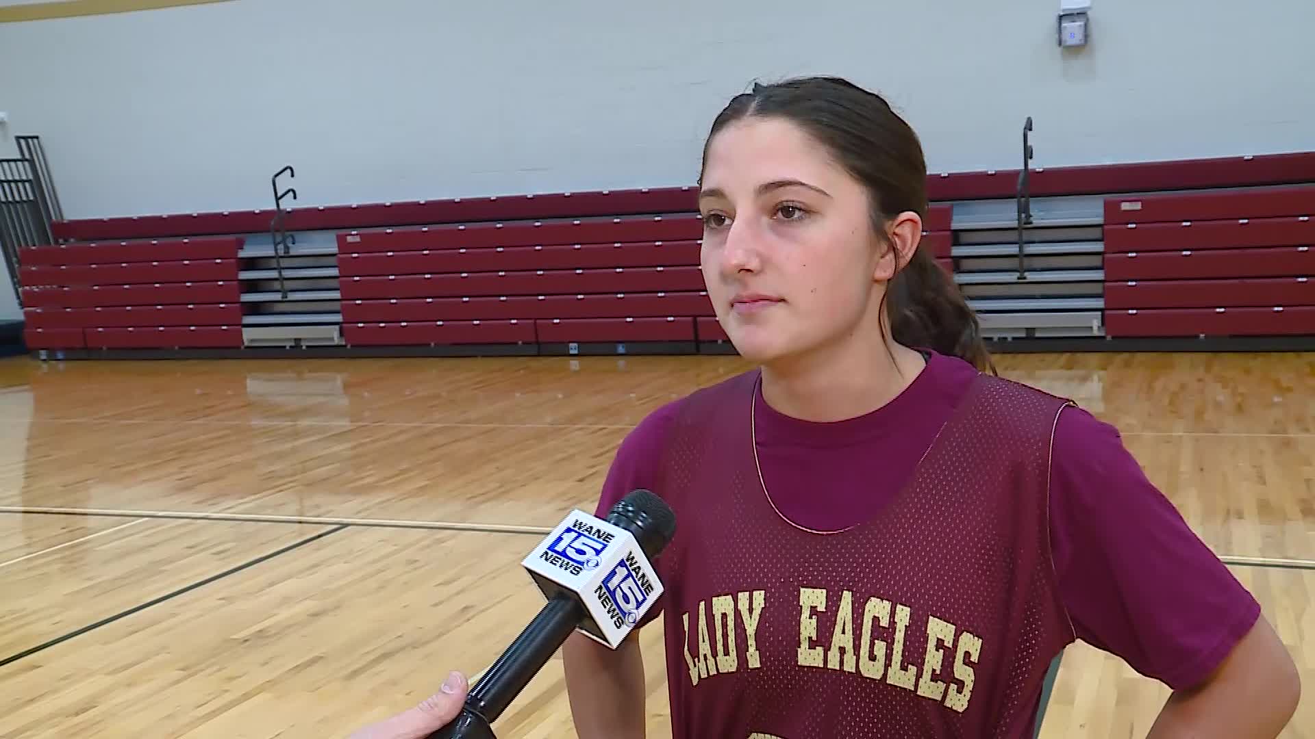 Columbia City senior guard Tessa Tonkel practice interview 12/4/2023 ...