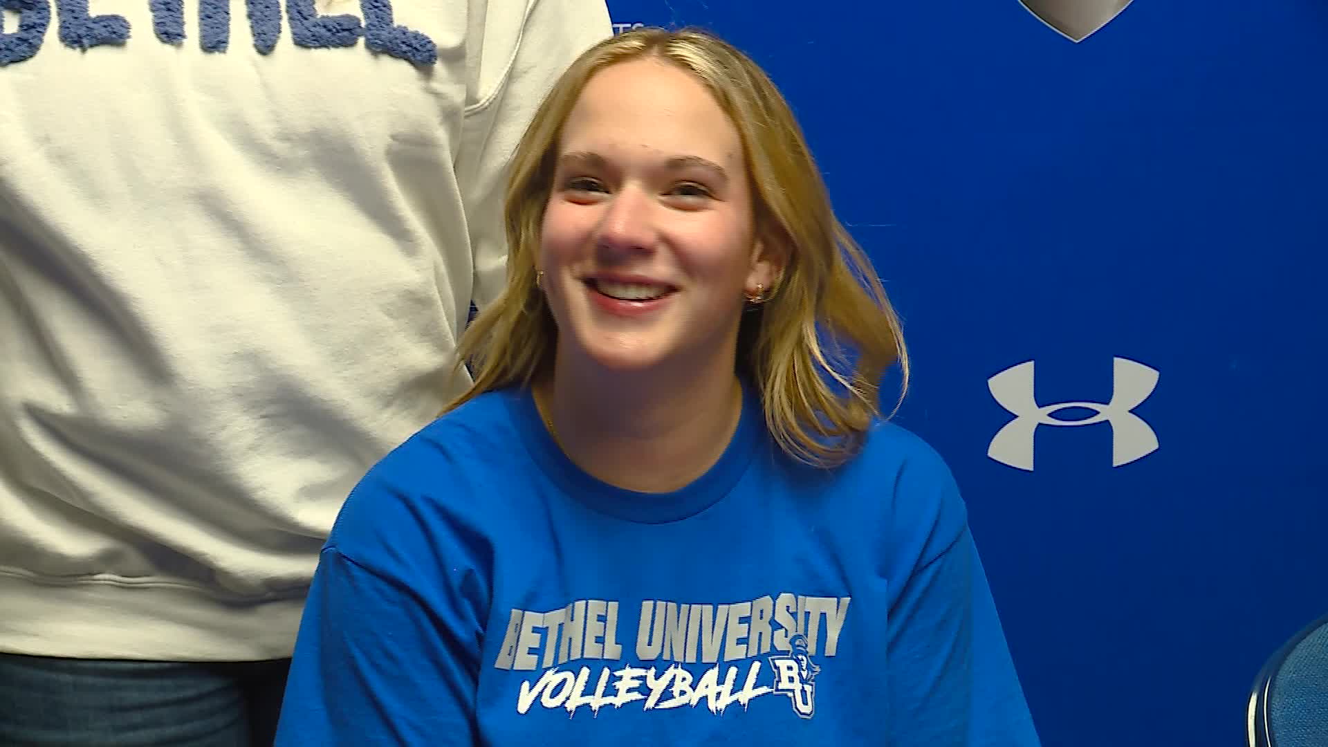 East Noble’s Izzy Leffers signing day interview with Bethel University ...