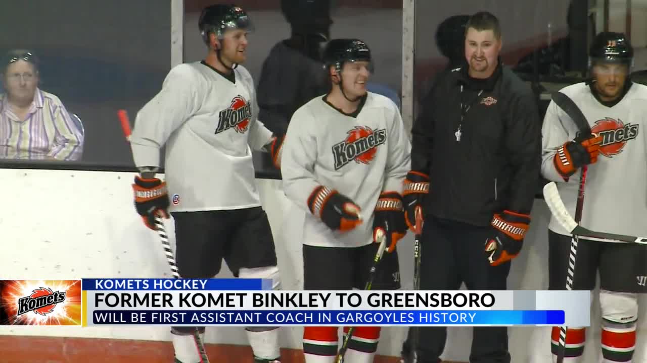 Former Komet Jason Binkley named assistant coach for Greensboro ...