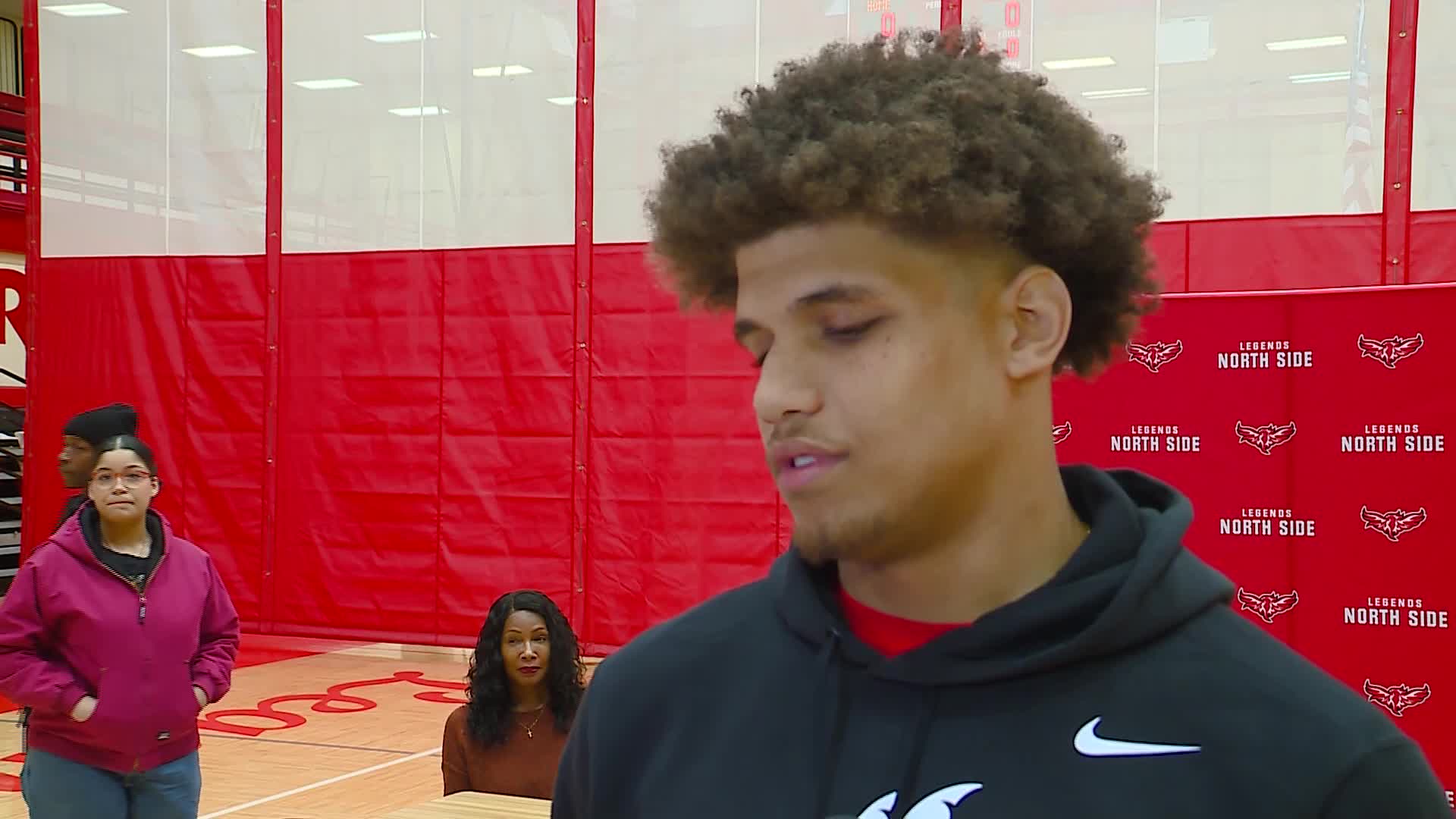North Side defensive lineman James Early Jr. signing day interview with ...