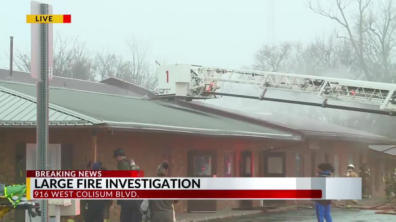 Fort Wayne Fire Department responds to structure fire on Coliseum ...