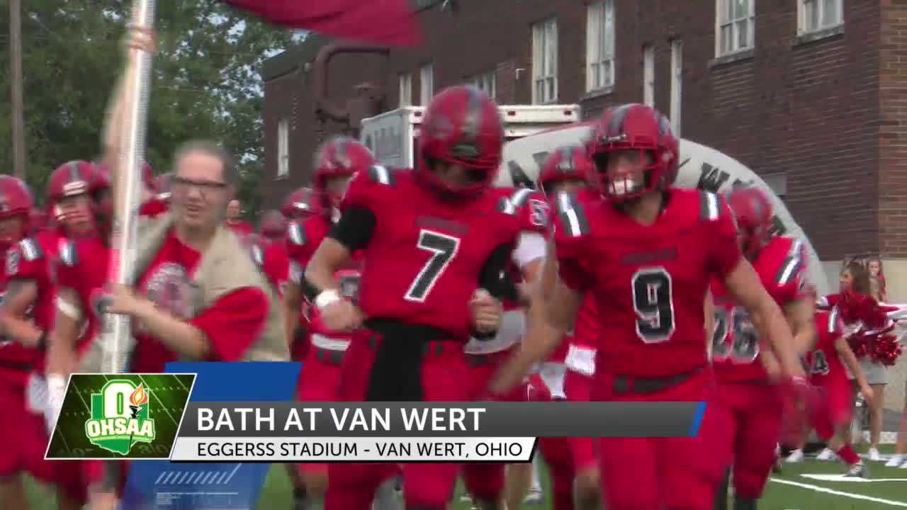 Van Wert celebrates renovated Eggerss Stadium with win over Bath – WANE 15