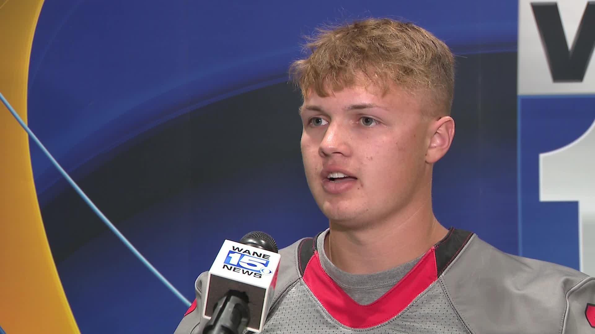 Southwood senior Ivan Ranck interview at NE Indiana High School ...