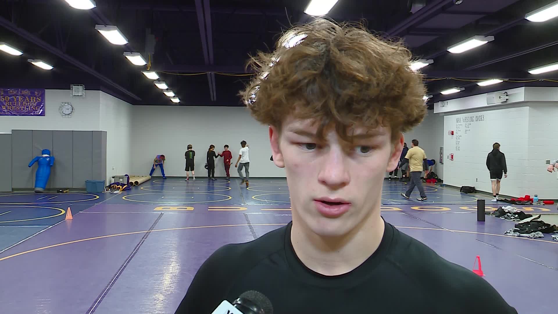 Easton Doster full interview to preview 2024 IHSAA wrestling state ...
