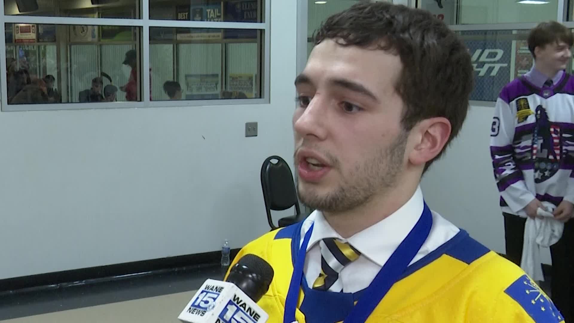 Homestead hockey senior defenseman Henry Loxton full interview 3/4/2024 ...