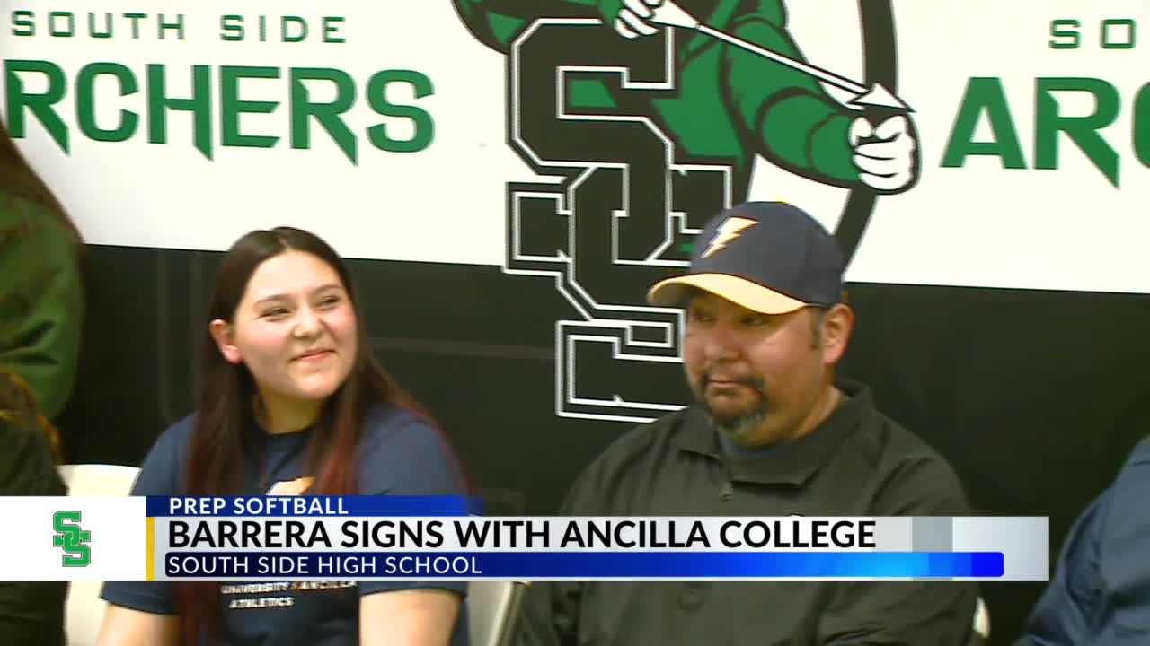 South Side’s Barrera continuing softball career at Marian University ...