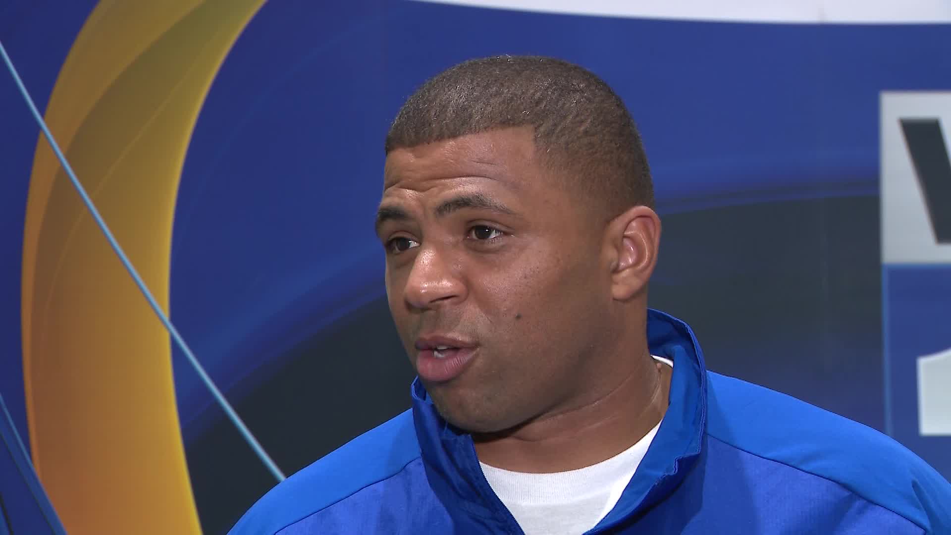 Whitko head coach Thomas Tyree at 2025 NE Indiana High School Football Media Day 7/15/2025 – WANE 15