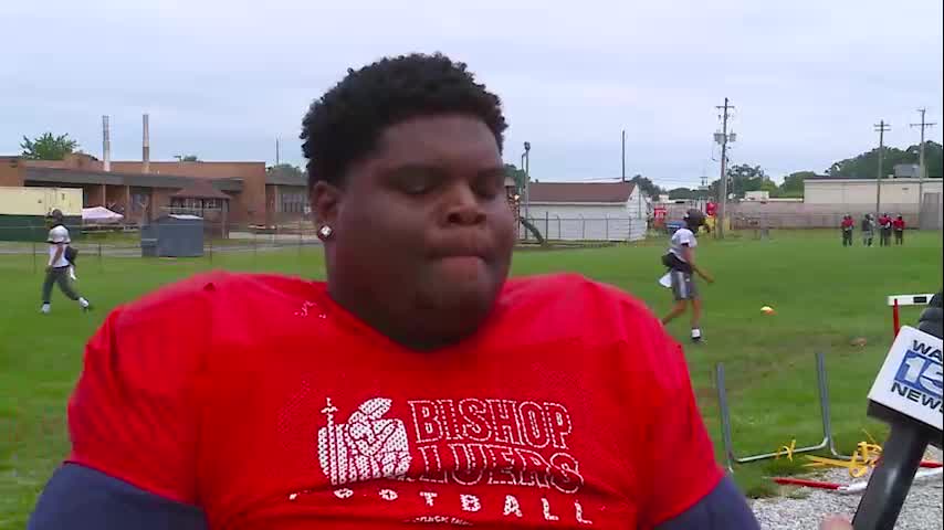 Tristian Woodcox full interview at Luers football practice GOTW preview ...