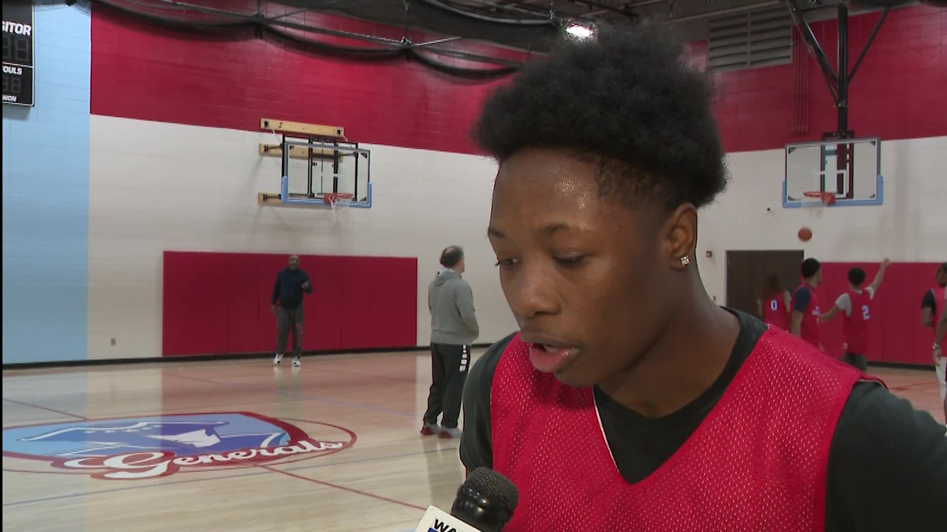 Wayne junior guard Tyree Eldridge practice interview 1/27/2026 – WANE 15