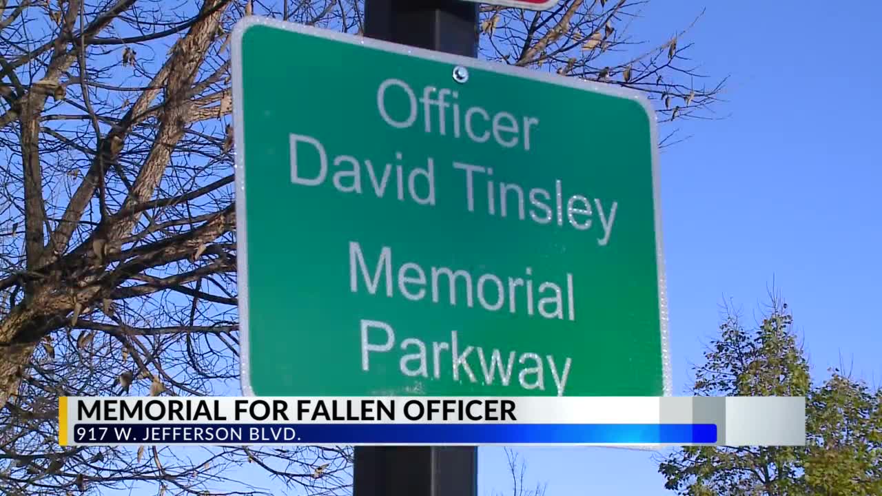 ‘Officer David Tinsley Memorial Parkway’ designated – WANE 15