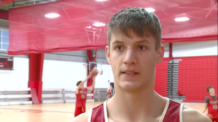 Adams Central’s Isaac Schultz full interview at Jets practice on 12/19 ...