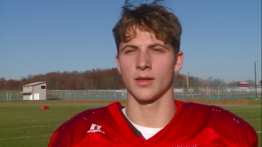 Jack Hamilton full interview at Adams Central Jets football practice on ...