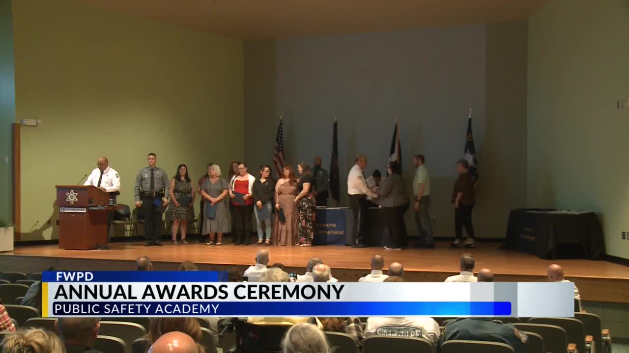 FWPD awards ceremony – WANE 15