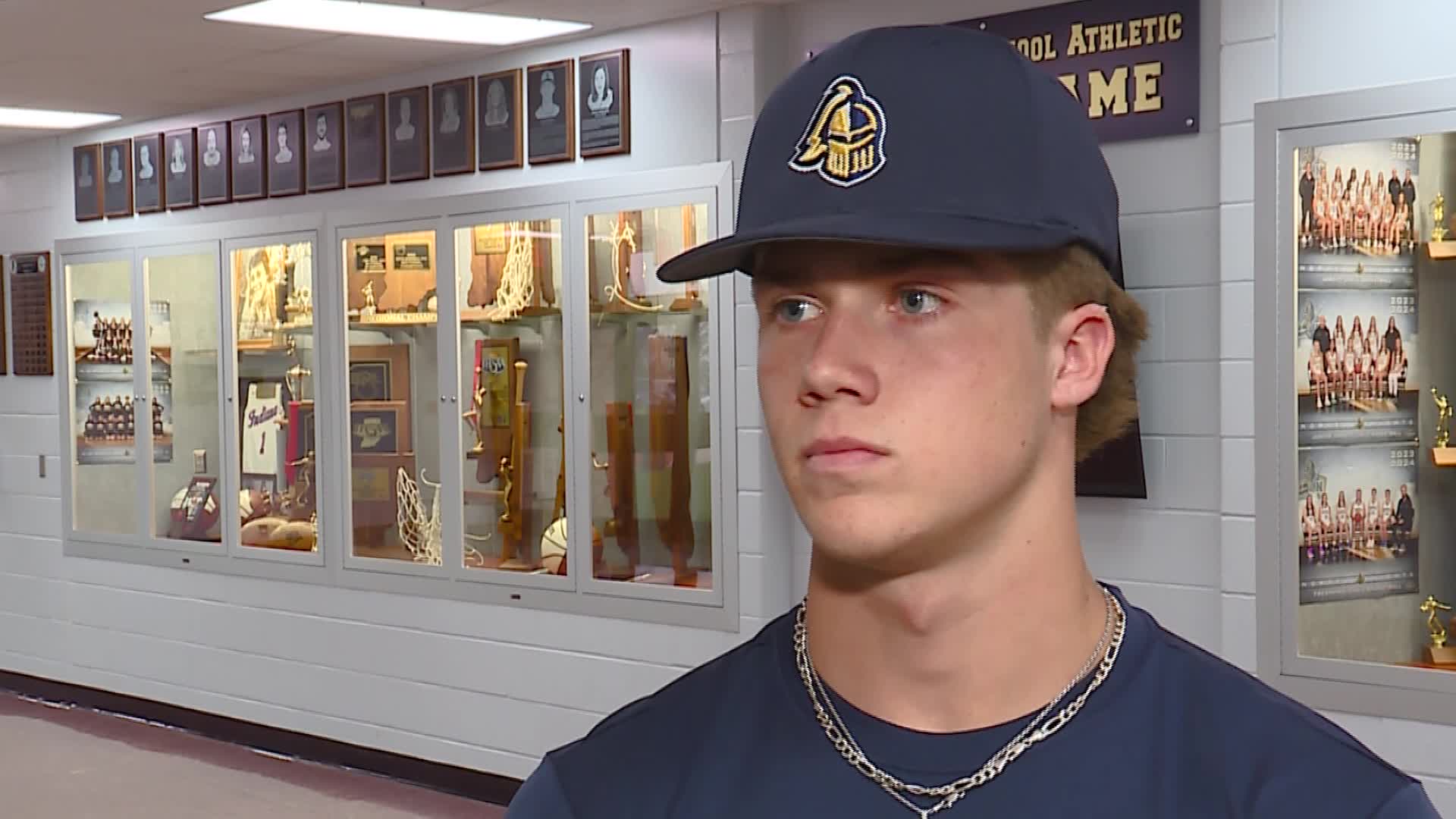 Norwell junior outfielder, pitcher Drew Graft full practice interview 4 ...
