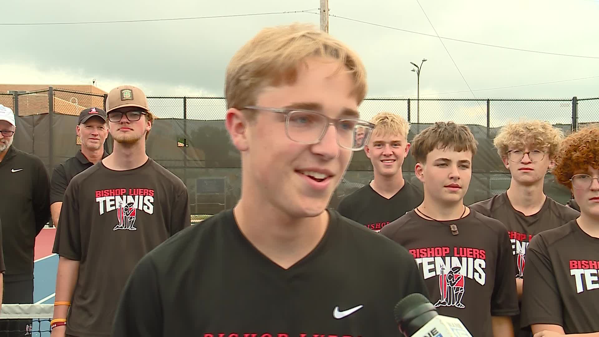 Bishop Luers senior no. 2 doubles Cole Gerardot interview 9/22/2025 ...