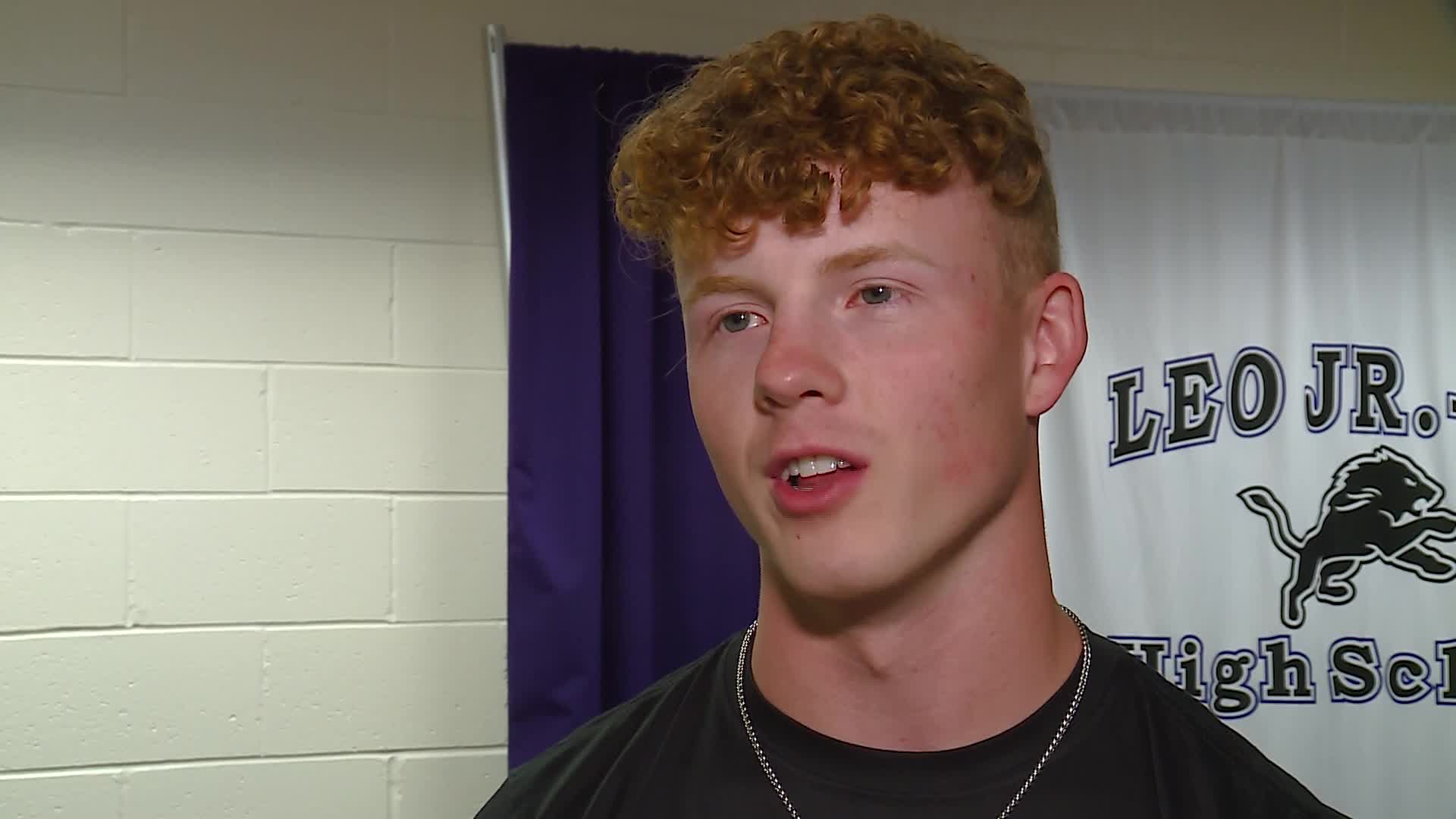 Leo’s Gabe Steenman full signing day interview with Indiana Tech track ...