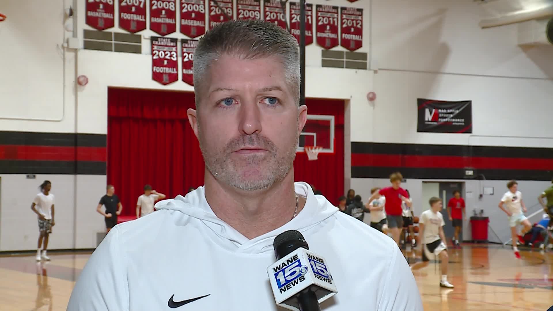 Seth Coffing full interview at Bishop Luers Knights boys basketball ...