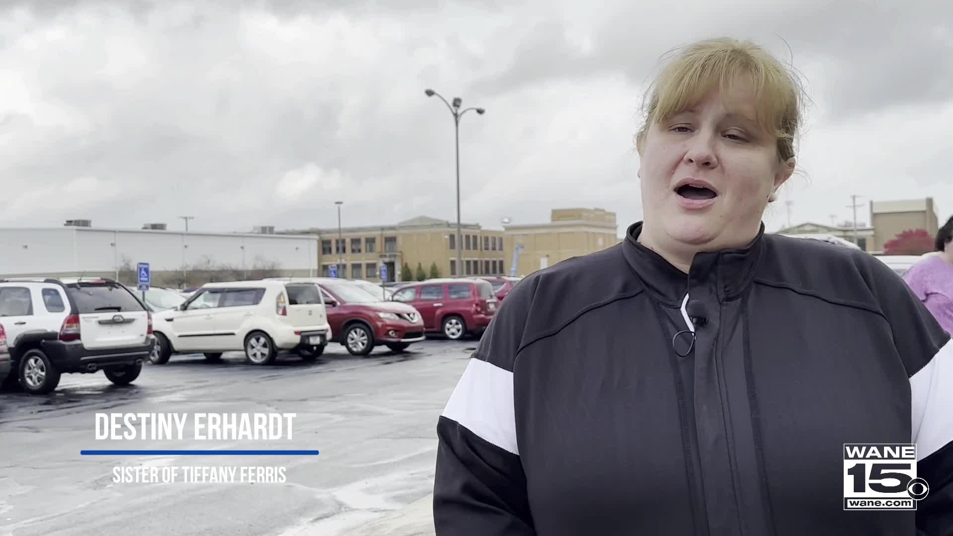 Sister of Tiffany Ferris speaks out – WANE 15