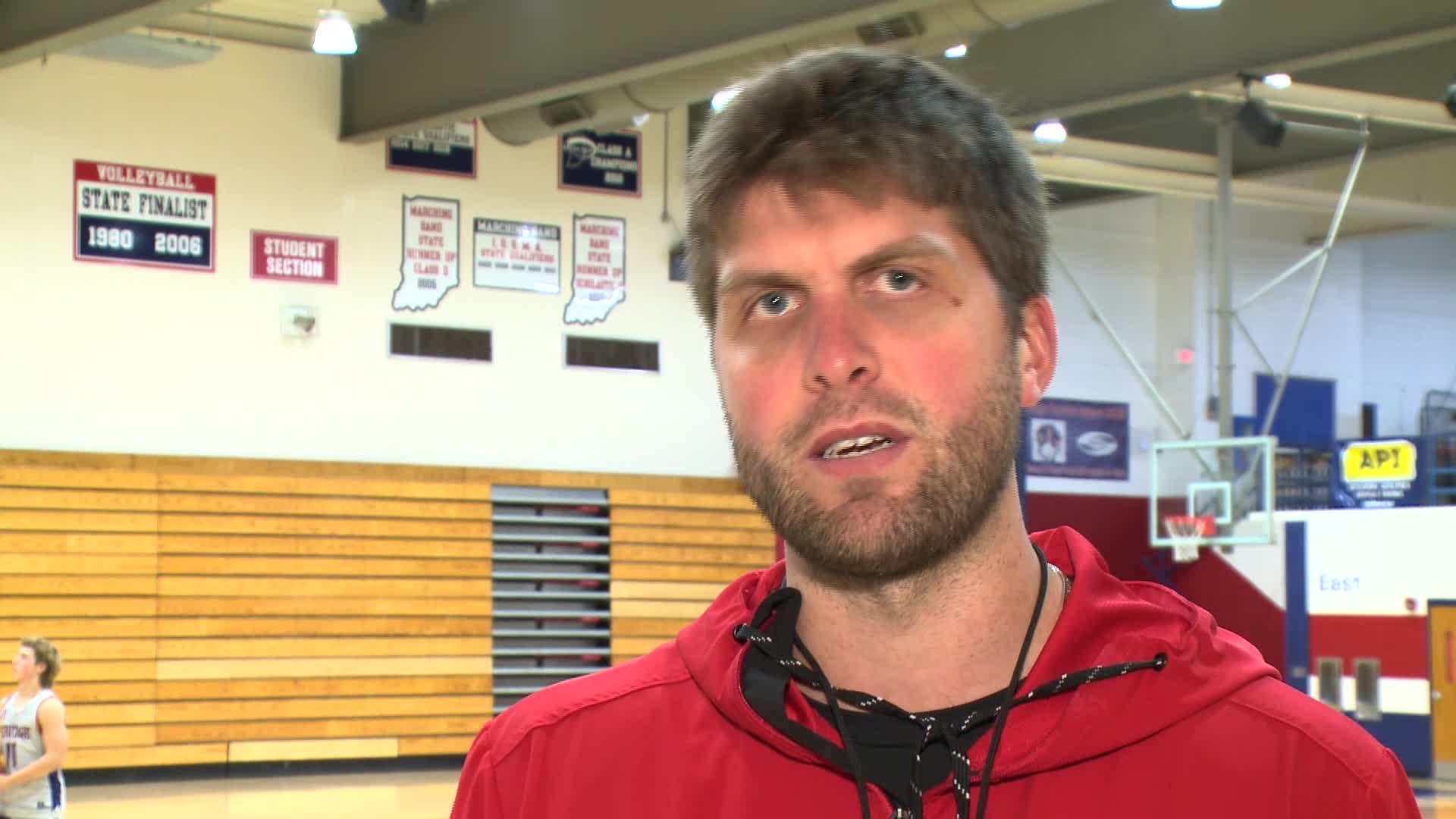 Kyle Sovine full interview at Heritage Patriots boys basketball ...