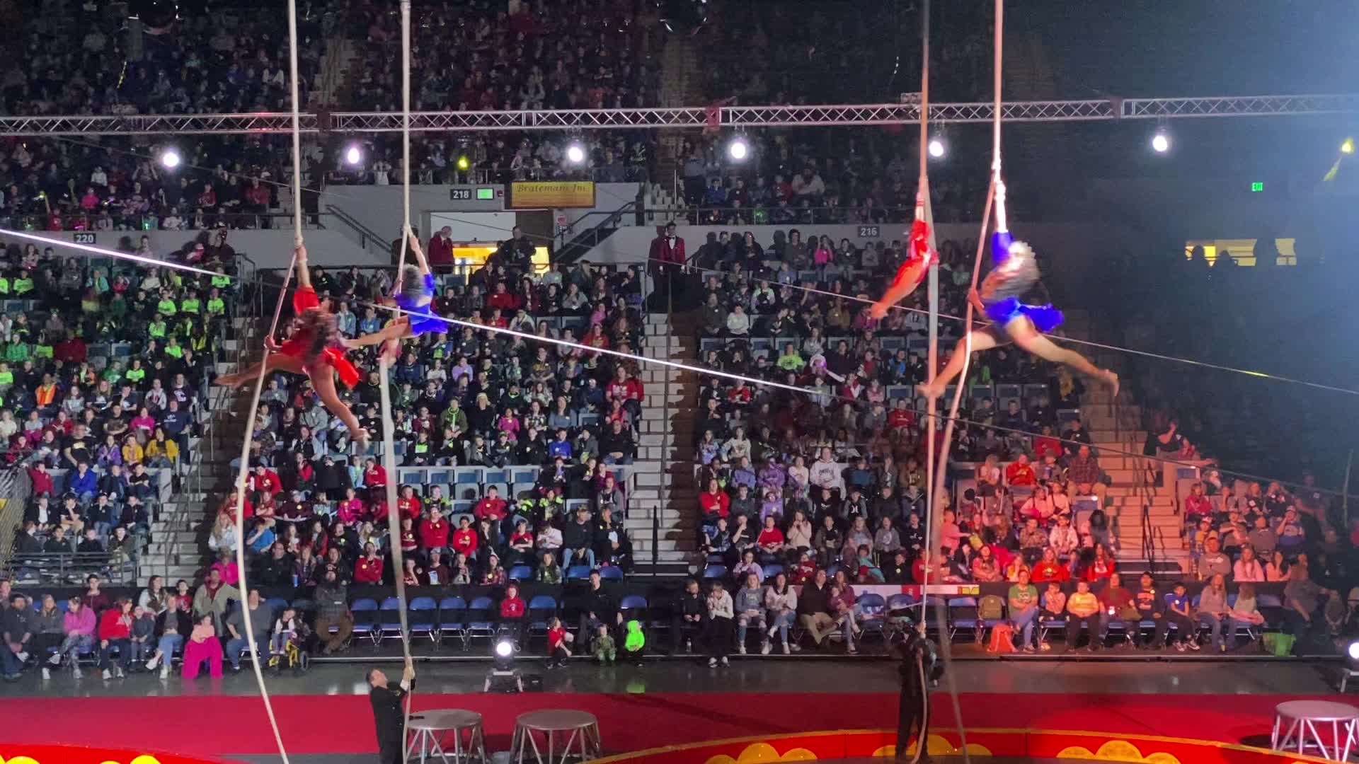 Performers at Mizpah Shrine Circus – WANE 15