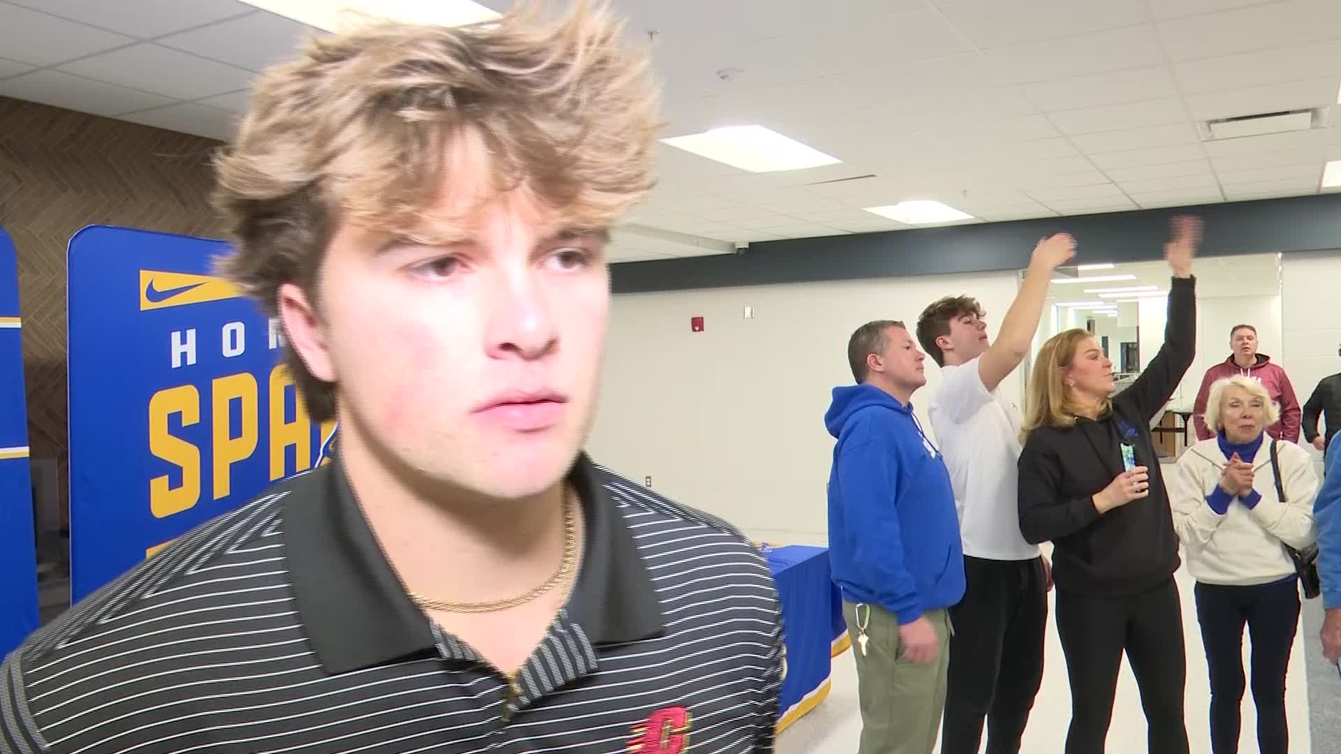 0220 Luke Neiswonger full signing interview – WANE 15