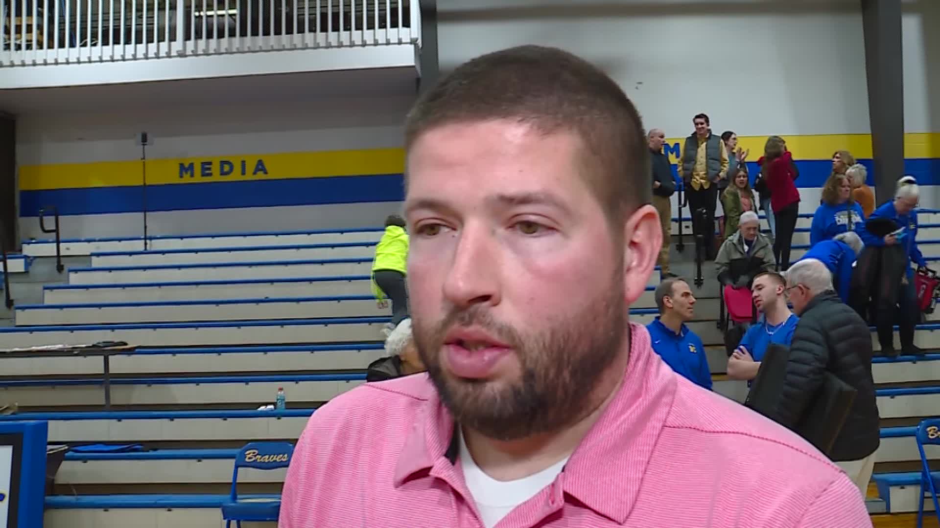 Blackhawk Christian head boys basketball coach Matt Roth full postgame ...