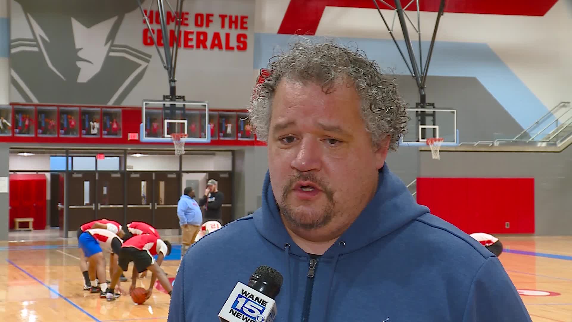 Anthony Brewer full interview at Wayne Generals basketball practice on ...