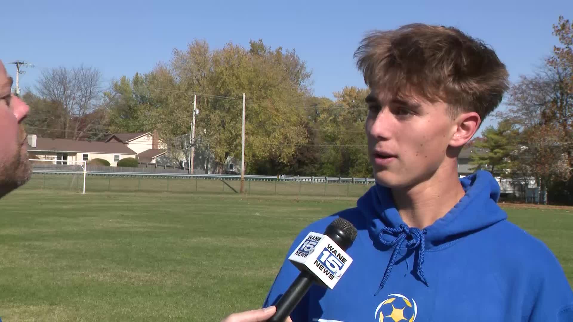 Hudson Stiver full interview at Blackhawk Christian boys soccer ...