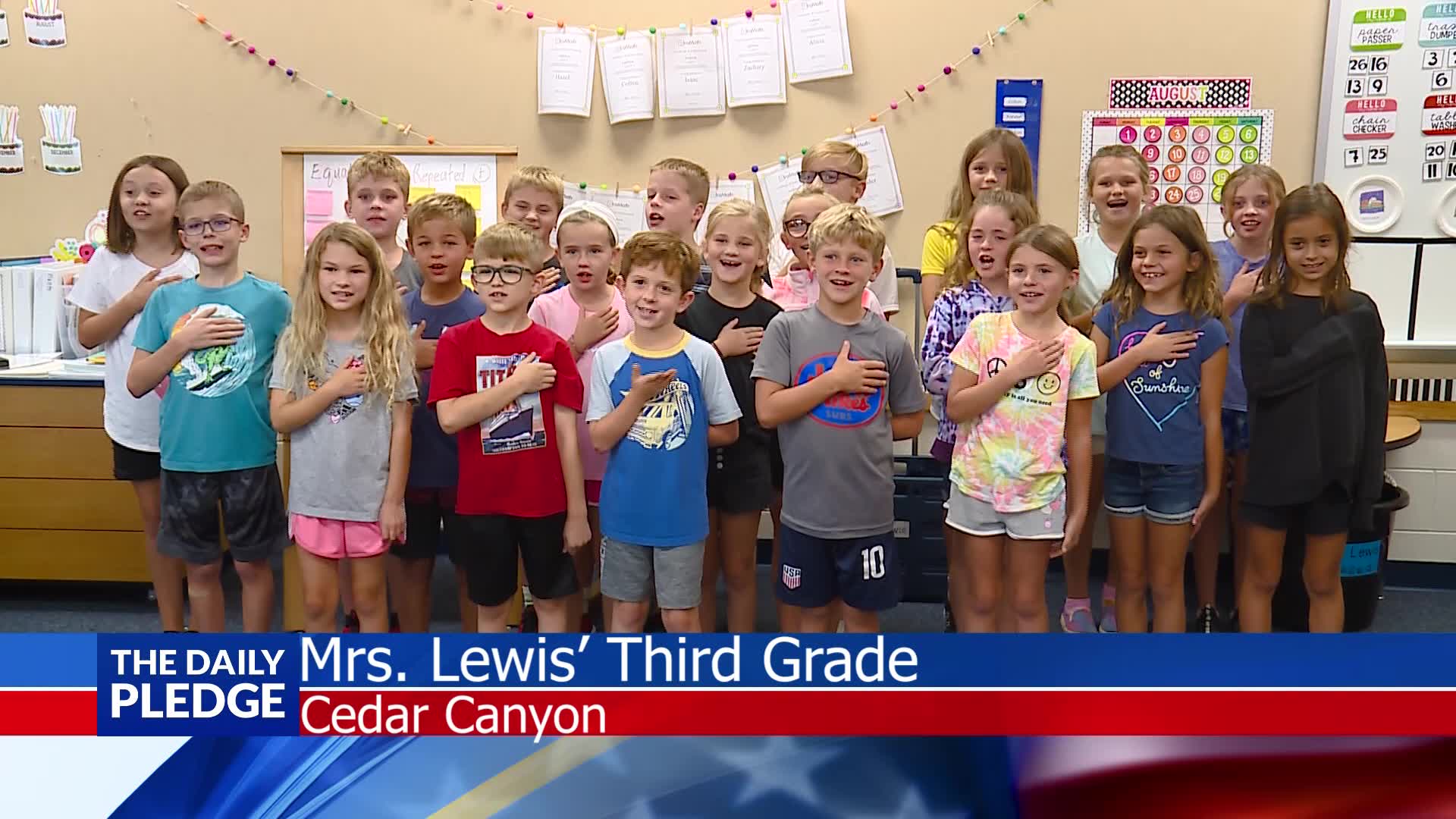 Mrs. Lewis’ 3rd grade class – WANE 15
