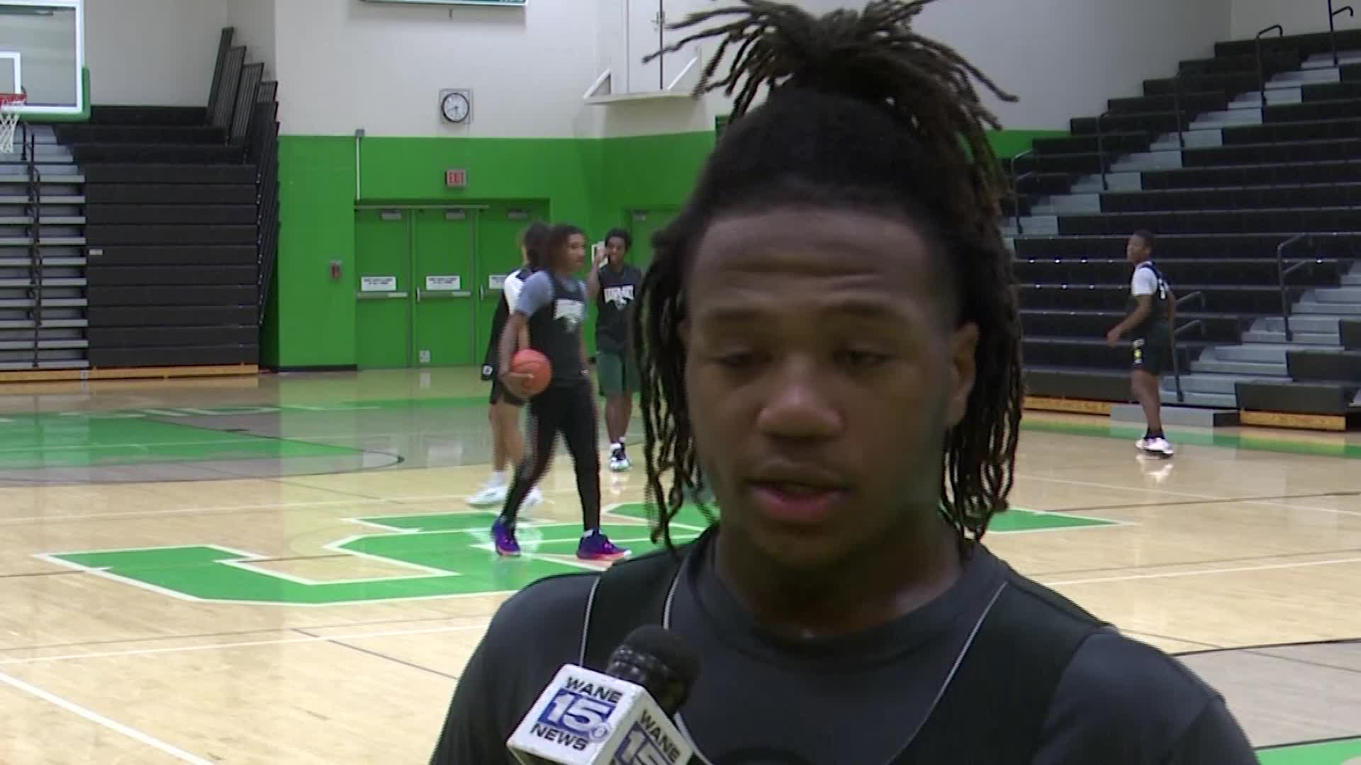 South Side sophomore guard Jayvon Irby practice interview 12/16/2024 ...