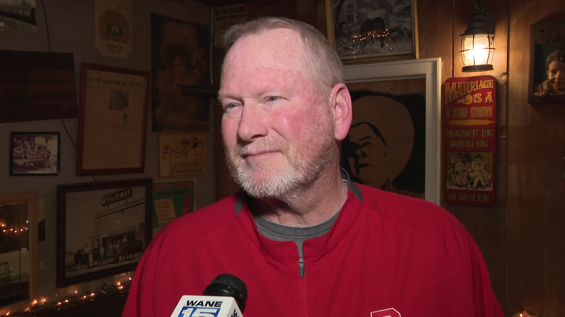 Doug Curtis full interview at ACAC Tournament draw on 12/10/25 – WANE 15