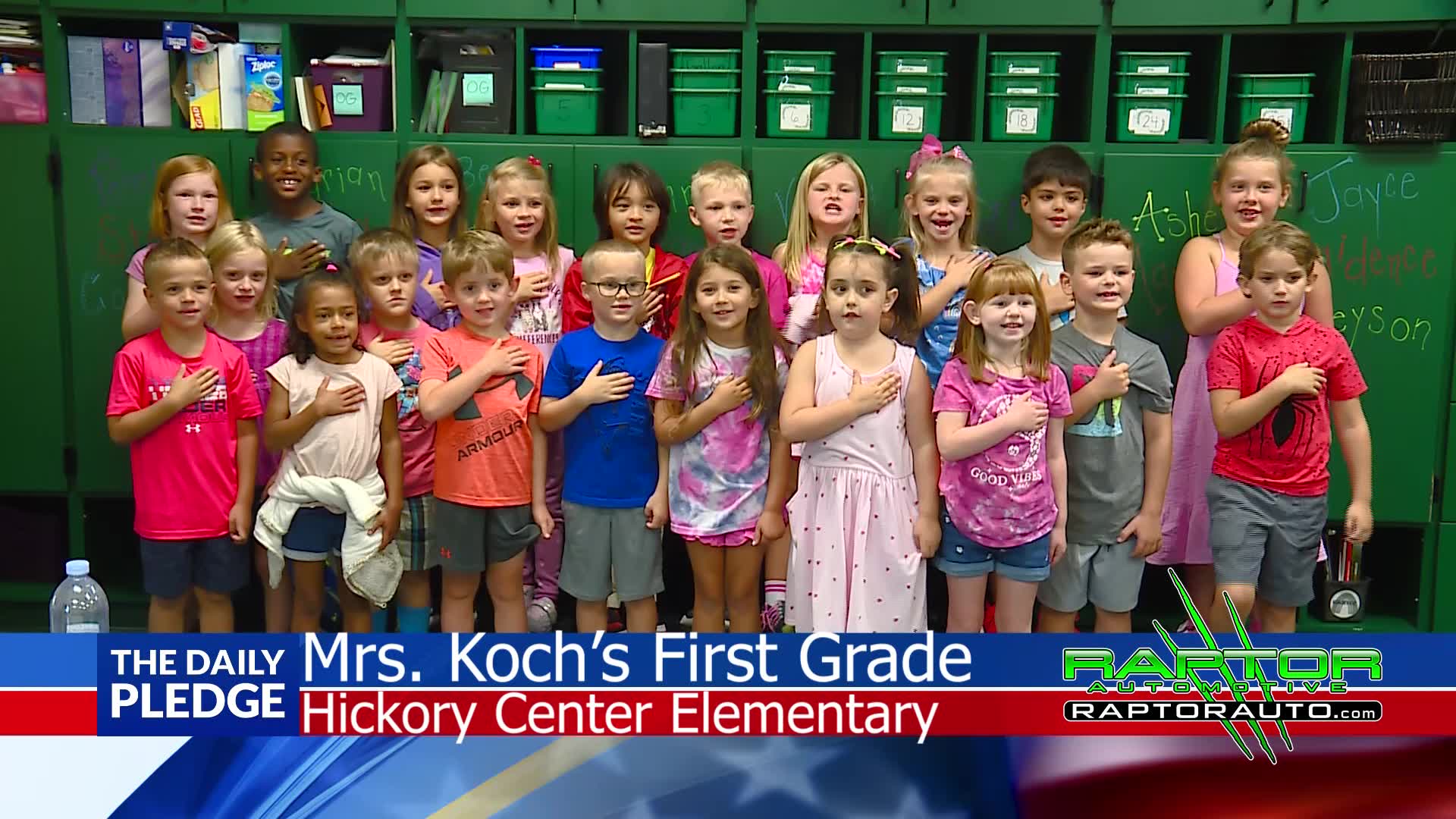 Mrs. Koch’s 1st grade class – WANE 15