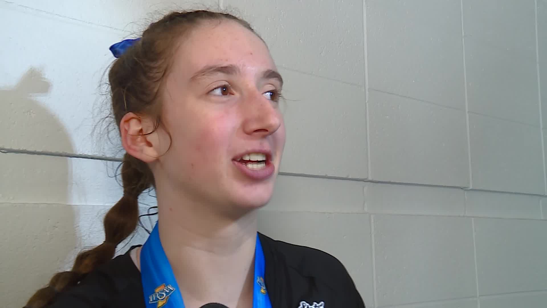 Southwood volleyball’s Grace Drake full 1A state championship interview ...