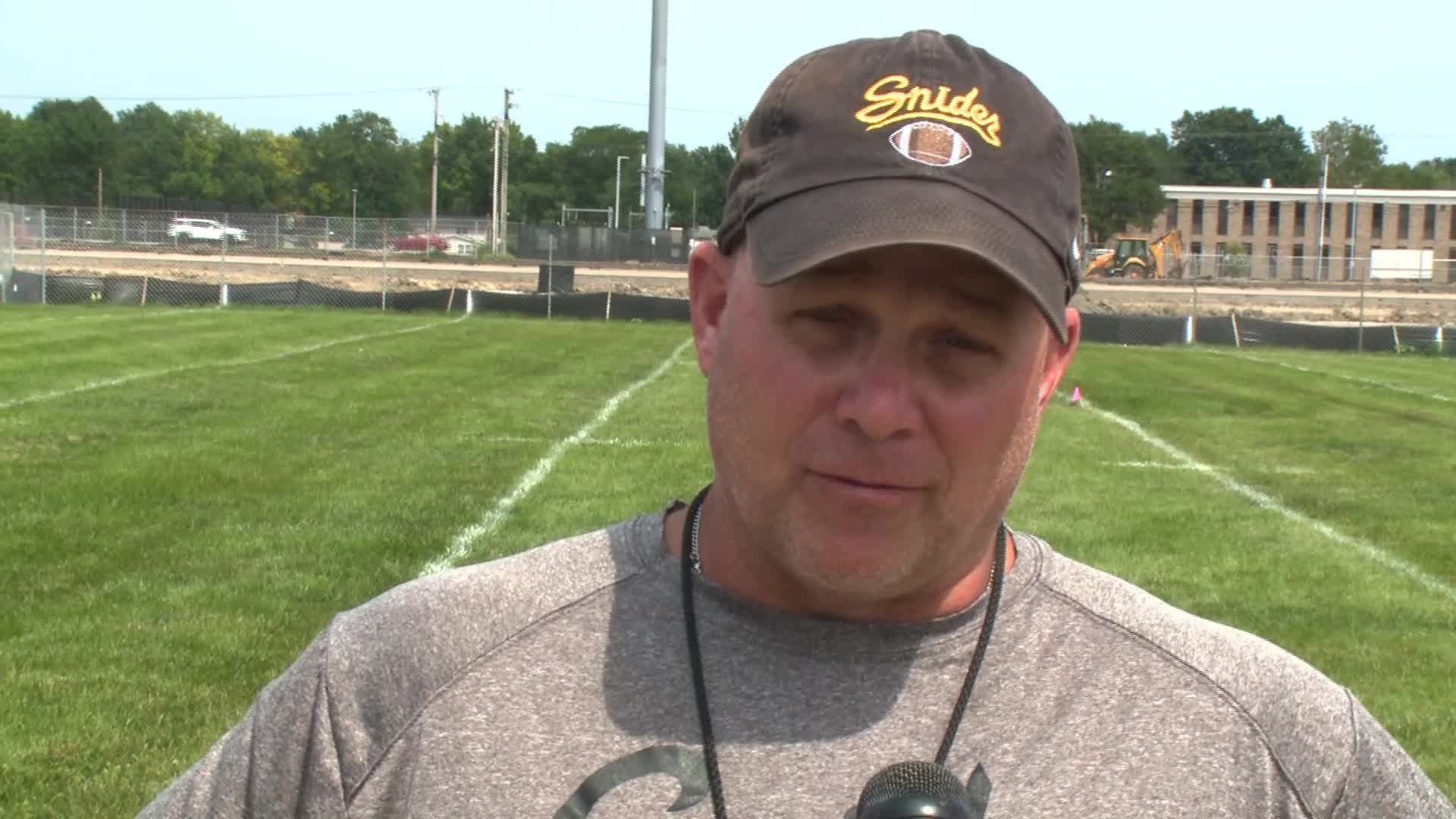 Kurt Tippmann full interview at Snider football practice on 8/4/25 ...