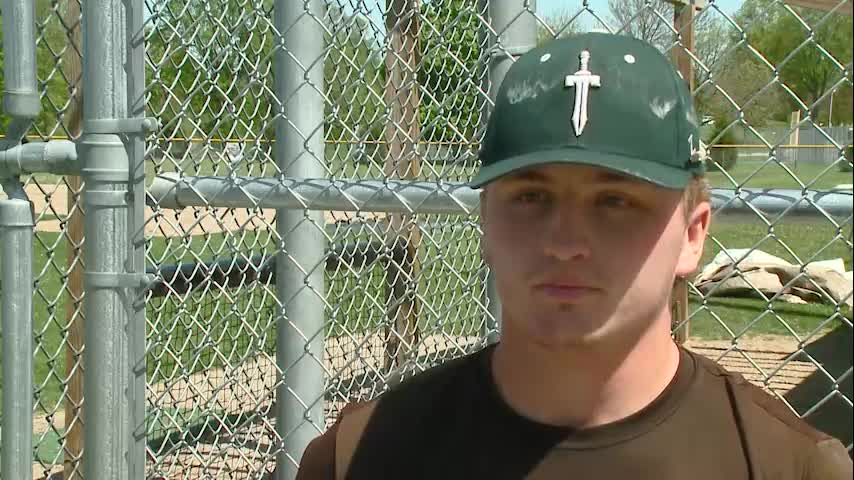 Gage Smith full interview at Ivy Tech baseball practice on 5/9/23 – WANE 15