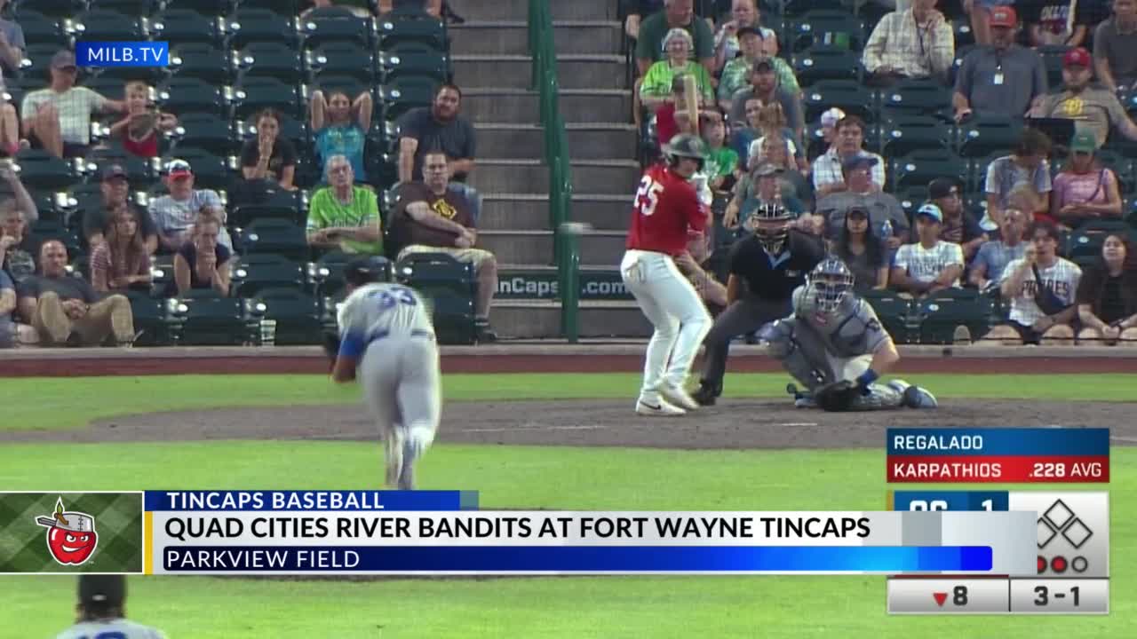 TinCaps drop series opener to Quad Cities River Bandits – WANE 15