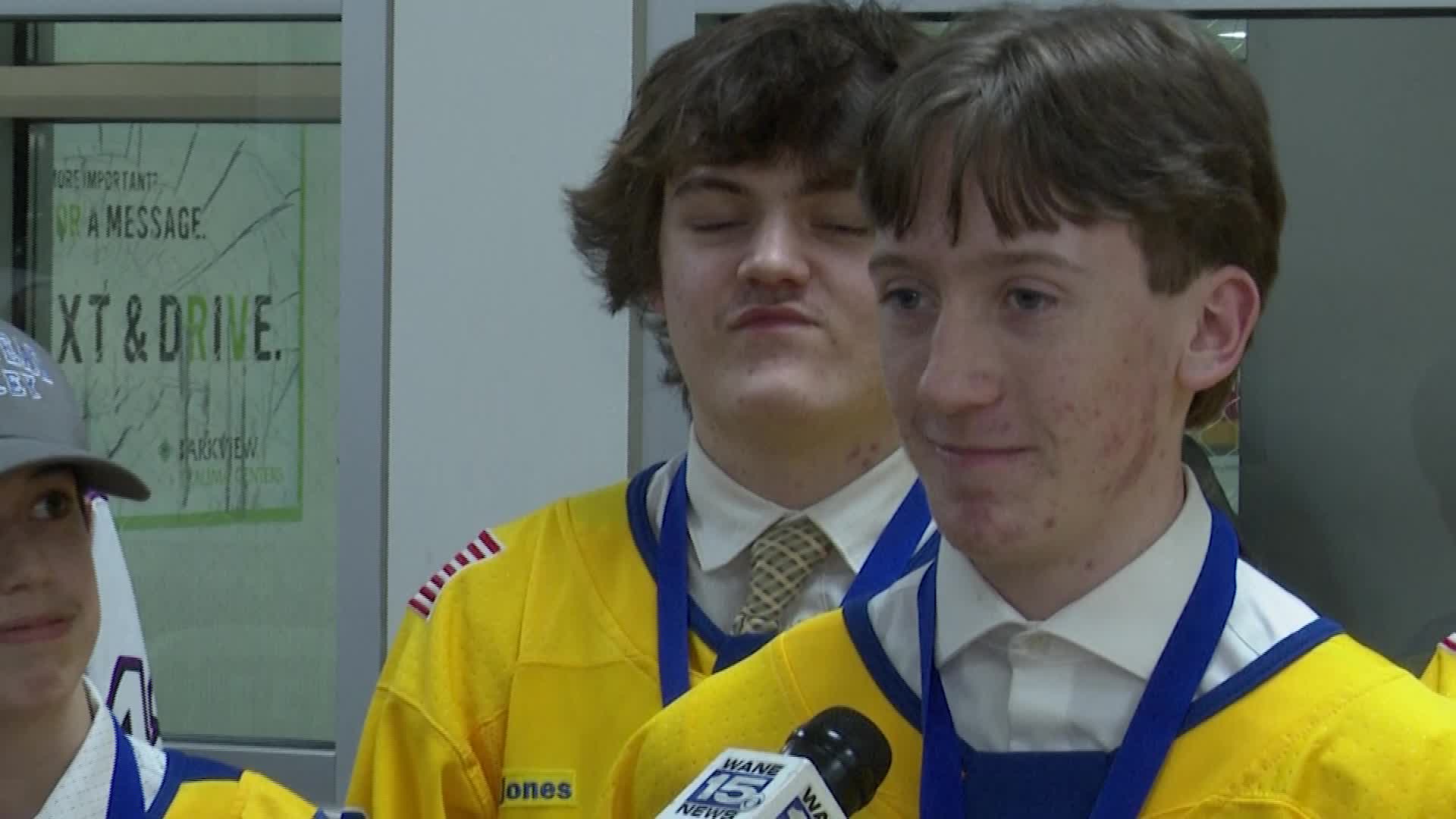 Homestead hockey senior forward Chris Adasczik full interview 3/4/2024 ...